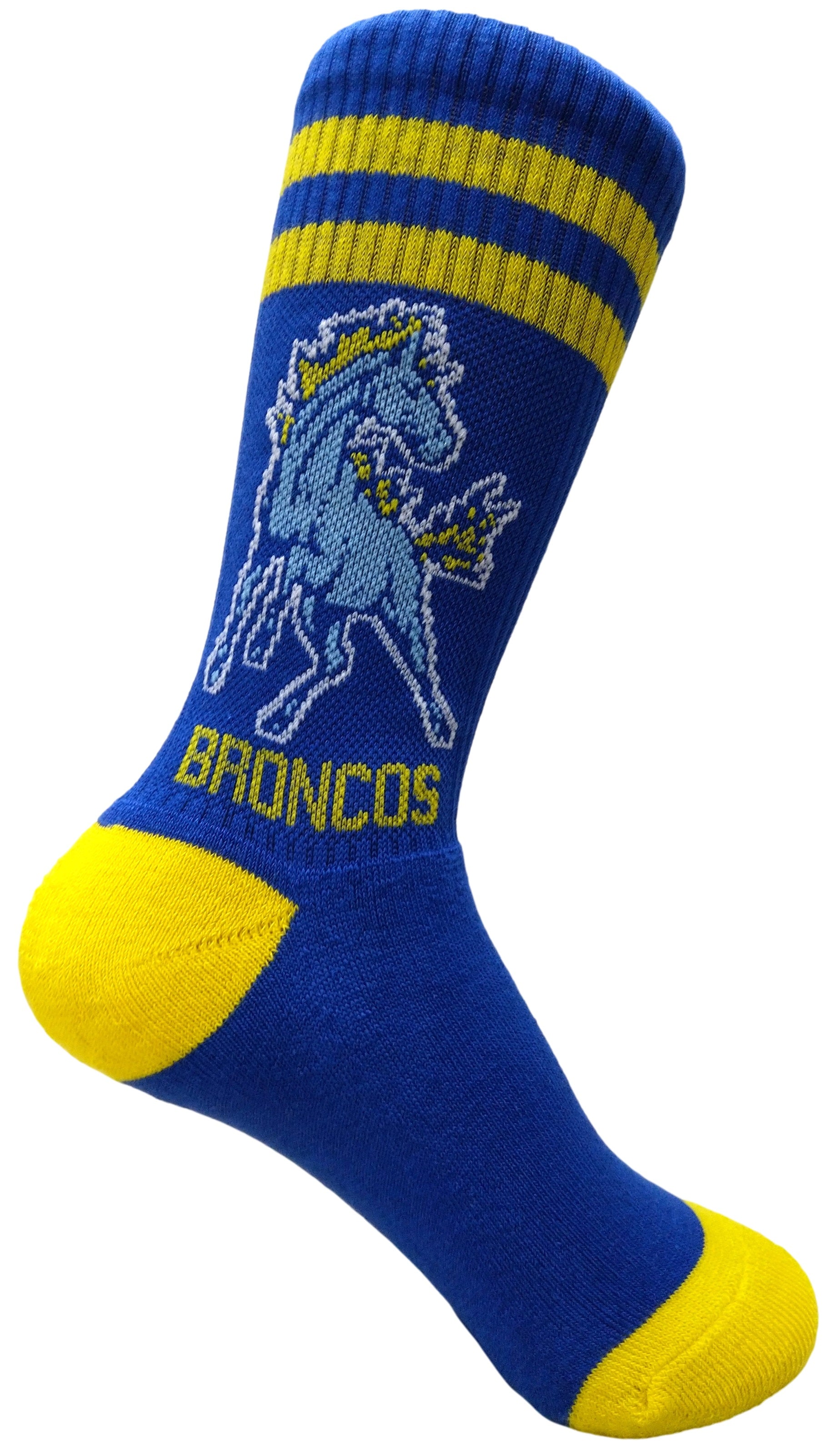 Baker Broncos Socks – sockconceptsocks